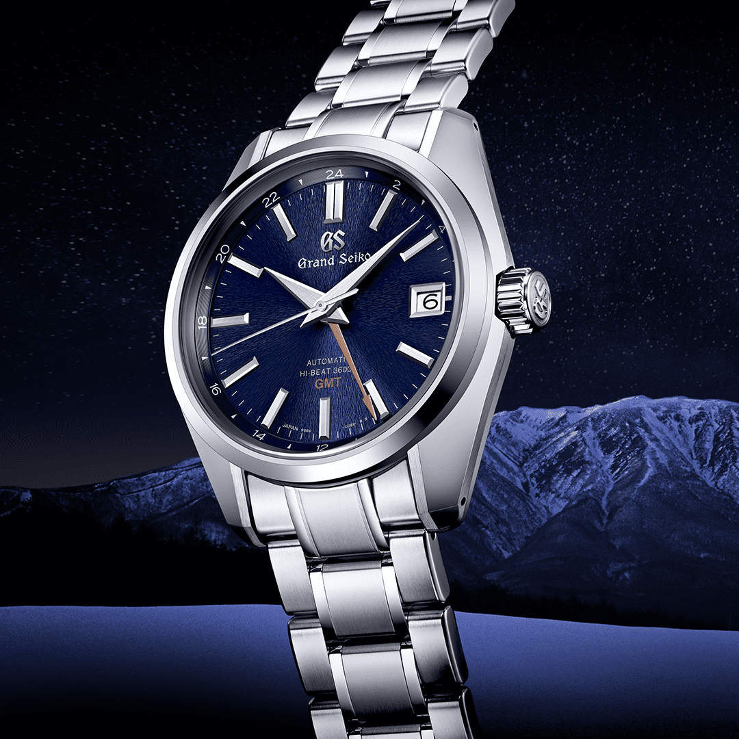 Grand Seiko 'Moonlight Mount Iwate' 44GS Hi-Beat GMT | Grand Seiko ...