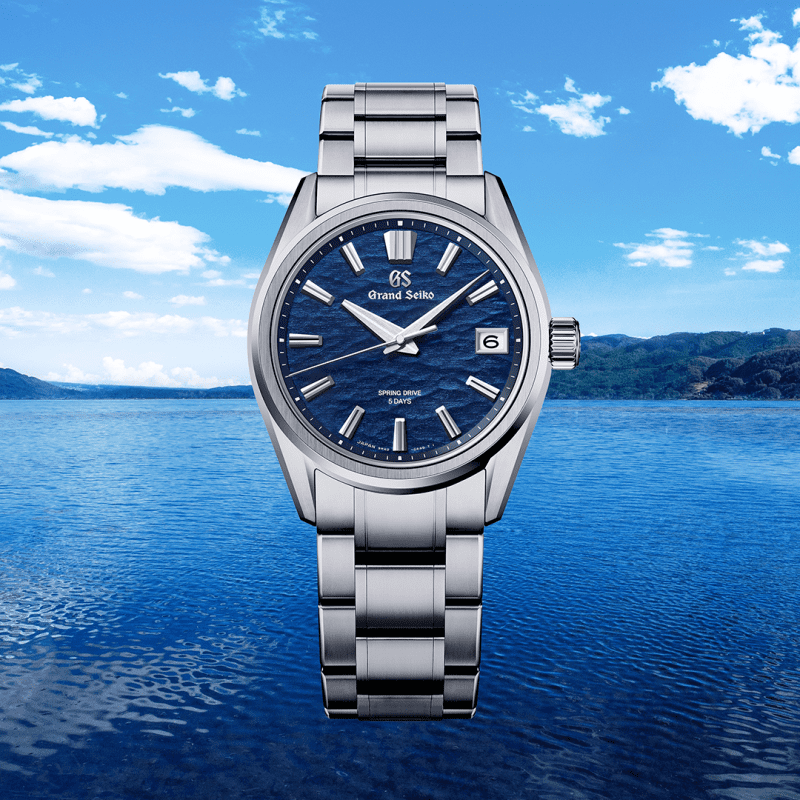 Grand Seiko 'Suwa Lake' Titanium Spring Drive | Grand Seiko Online ...