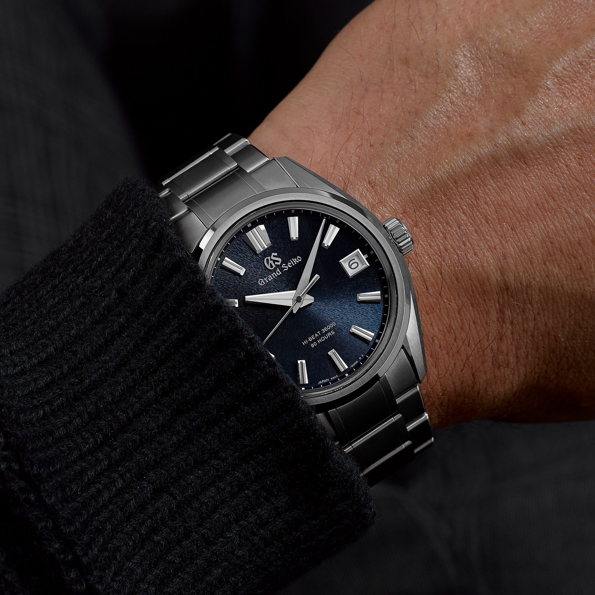 Grand Seiko 'Midnight Mt. Iwate' Hi-Beat | Grand Seiko Online Boutique ...