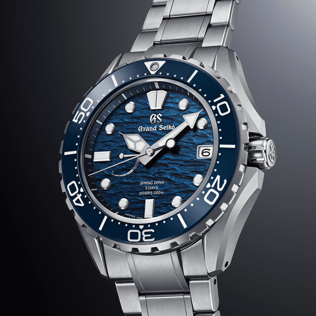 Grand Seiko 'Ushio' Blue - Spring Drive Diver's Watch | Grand Seiko ...