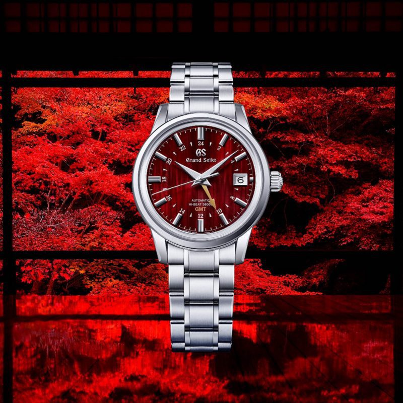 Grand Seiko 'Yuka Momiji' Mechanical Hi-Beat GMT SBGJ273 | Grand Seiko ...