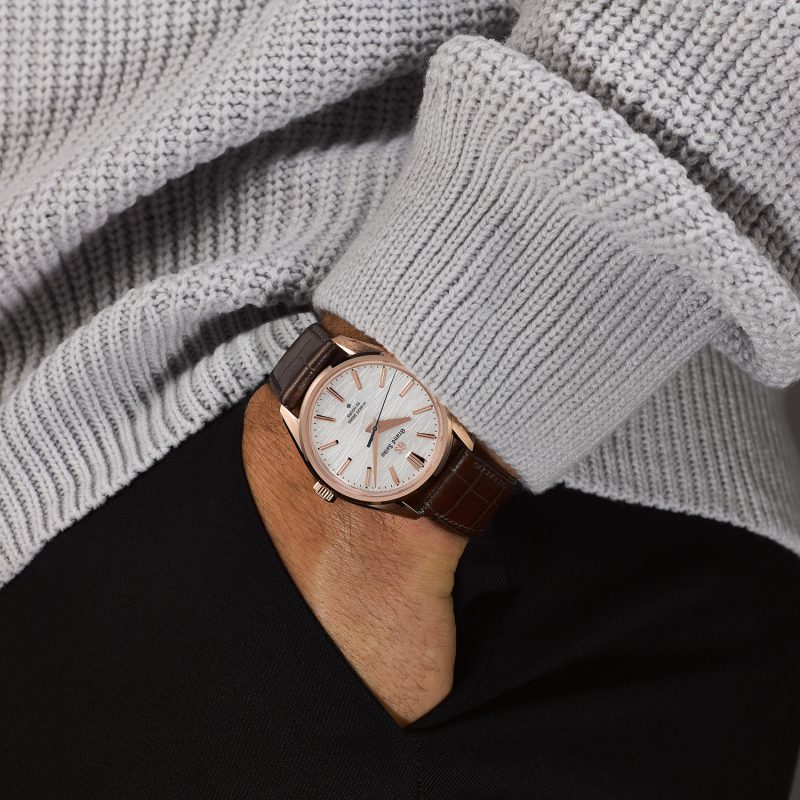 Grand Seiko 'Birch Bark' 18k Rose Gold Hi-Beat Limited Edition | Grand Seiko Online Boutique ...