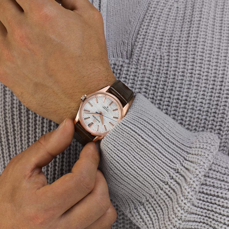 Grand Seiko 'Birch Bark' 18k Rose Gold Hi-Beat Limited Edition | Grand Seiko Online Boutique ...