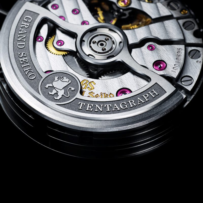 Grand Seiko 'Snow Blue Tentagraph' Hi-Beat Automatic Chronograph ...