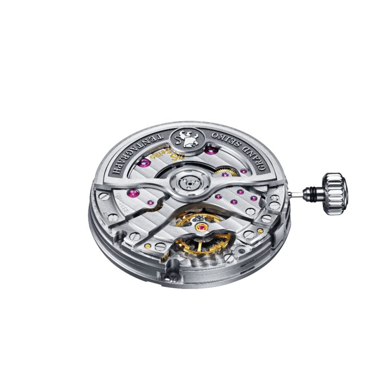 Grand Seiko 'Snow Blue Tentagraph' Hi-Beat Automatic Chronograph ...